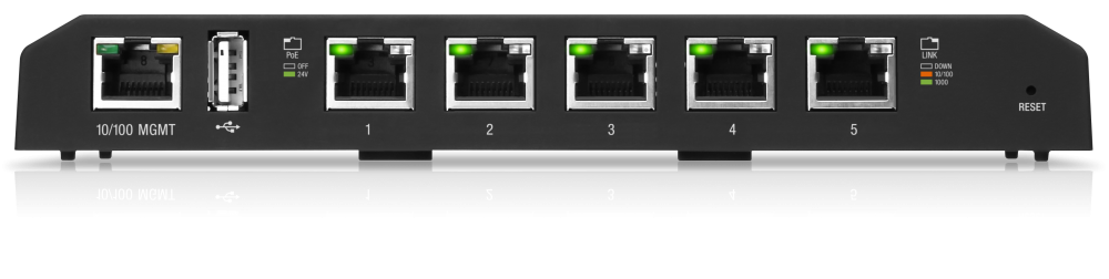 5 Port Switch 24v • ES-5XP-EU • Ubiquiti