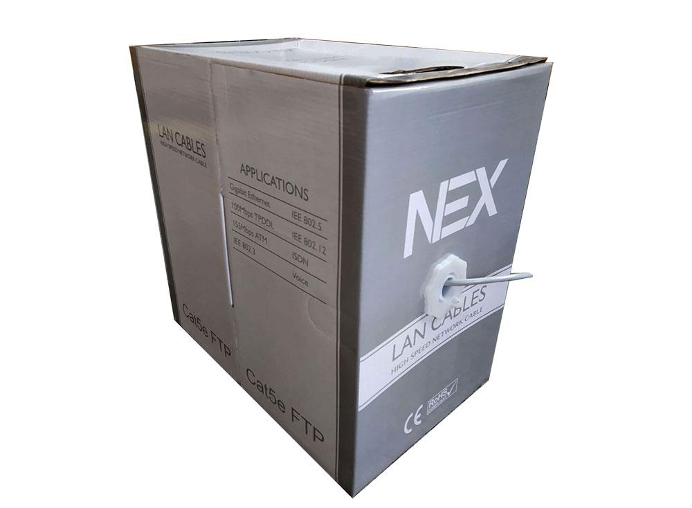 Ethernet Cables - Cat5e UTP 20% Cuprum, Indoor, 305 Metre • NEX-5E-FTP ...