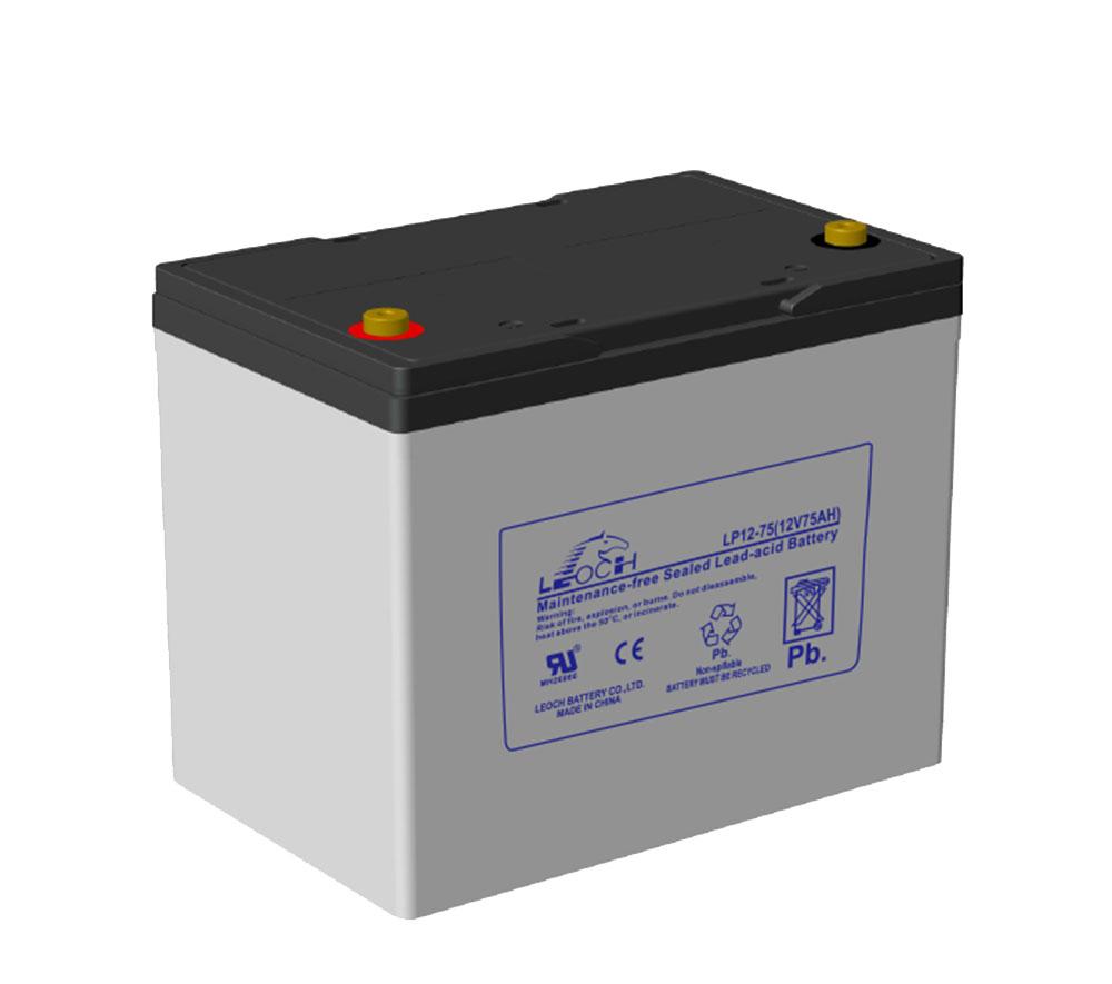 UPS-ის აკუმულატორი 12V/75AH - Leoch • LP12-75