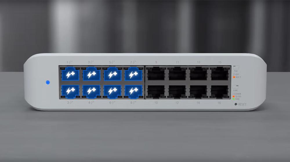 UniFi Switch Lite 16 PoE • USW-Lite-16-POE-EU • Ubiquiti