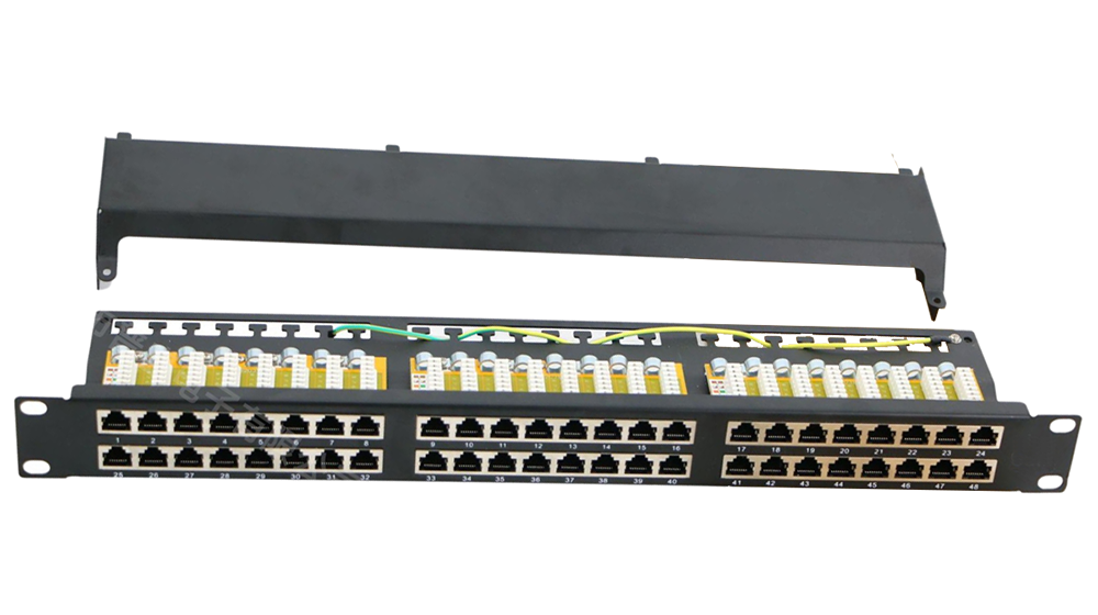 CAT6 FTP PATCH PANEL 2U • PP-CAT6-FTP-48-2U • NEX