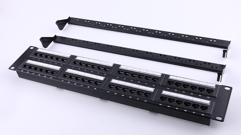CAT5e UTP PATCH PANEL 2U • PP-CAT5e-UTP-48-2U • NEX