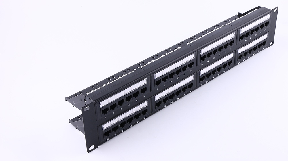 CAT6 UTP PATCH PANEL 2U • PP-CAT6-UTP-48-2U • NEX