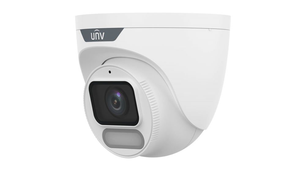 IP Camera - 8MP, 2.8mm, Turret, UMD, Mic, SD, ColorHunter, Wise-ISP, Uniview • IPC3628LE-ADF28K-WP