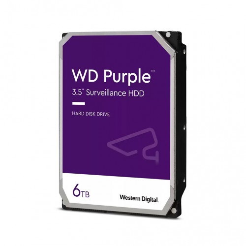 მყარი დისკი - 6TB SATA HDD WD Purple • WD63PURU • Western Digital