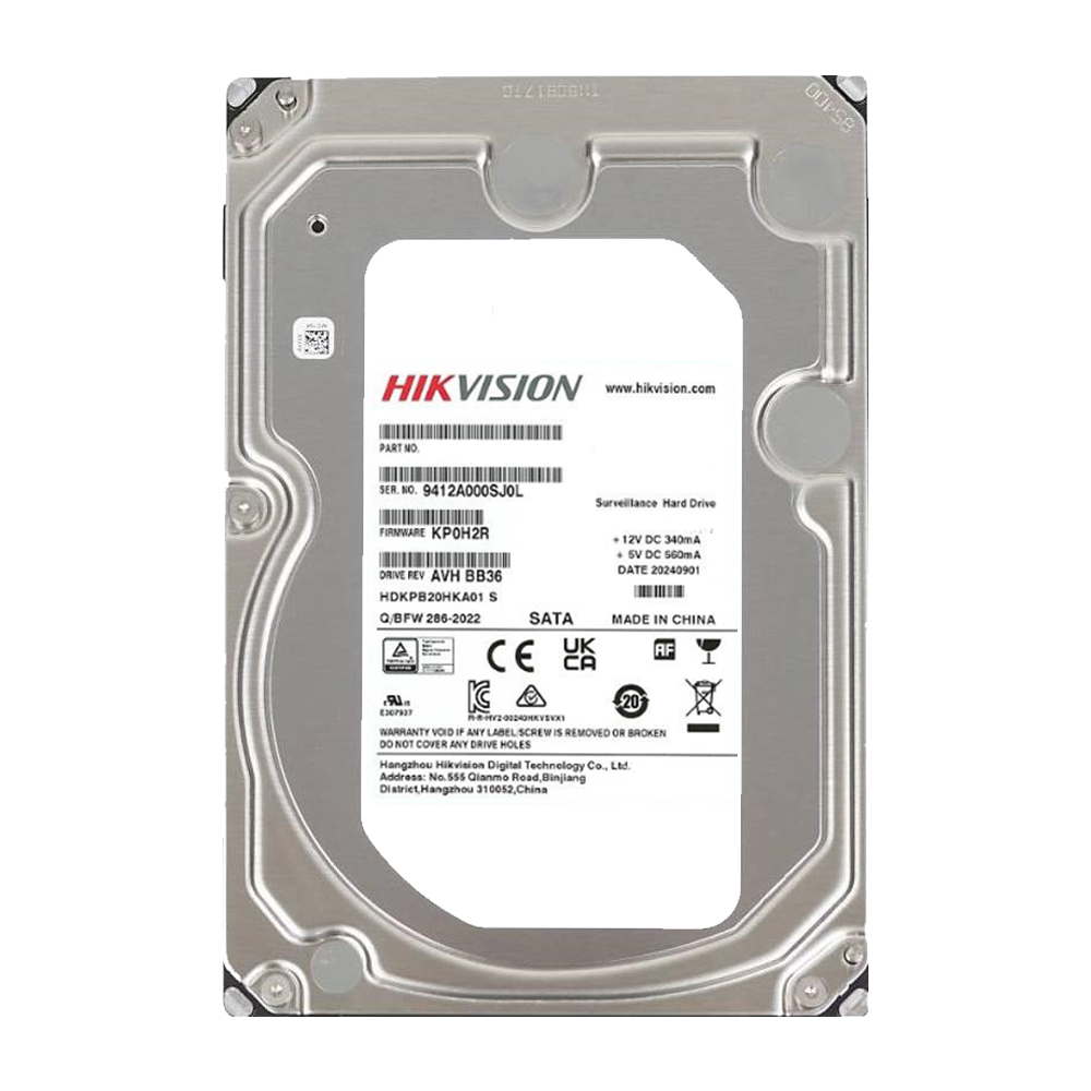 მყარი დისკი - 8TB, SATA HDD Hikvision • DS80HKVS-VX1
