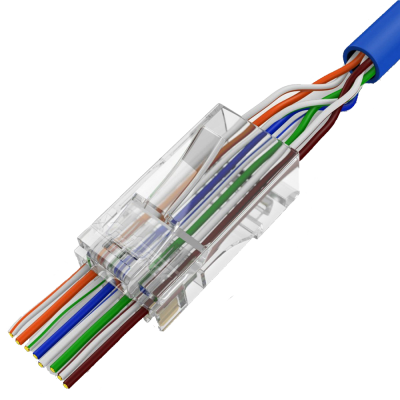 Conn-RJ45-Cat5e-UTP-3U-Pass Through • Conn-Cat5e-RJ45-UTP-3U-Pass ...